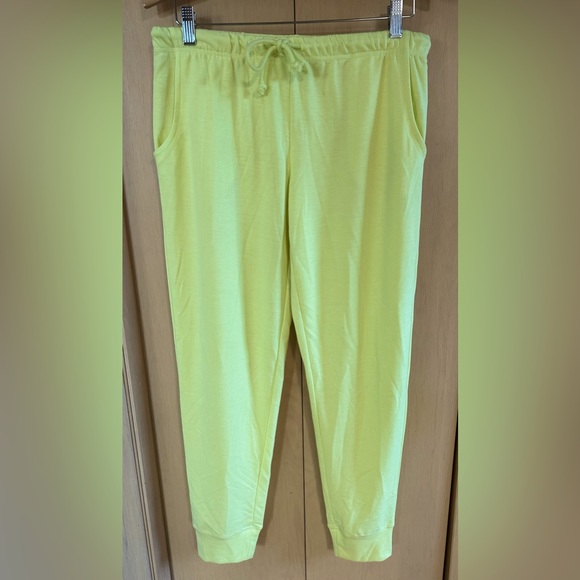 Jenni | Intimates & Sleepwear | Neon Yellow Pajamalounging Pants Nwt ...
